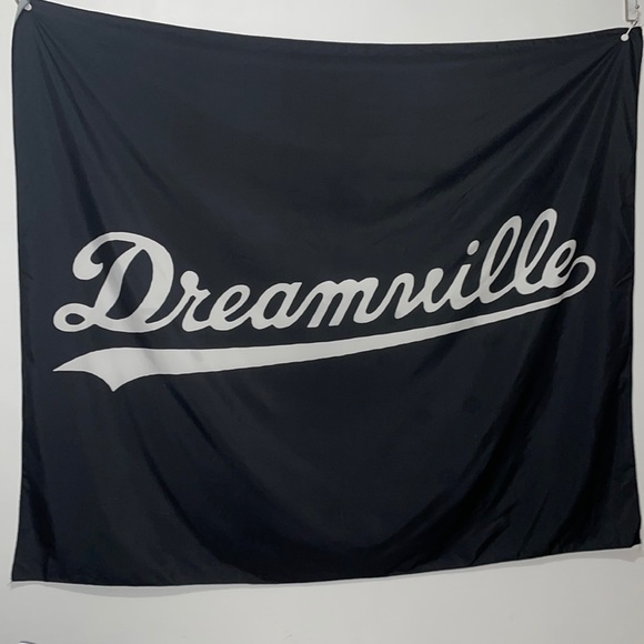 Wall Decor | J Cole Dreamville Record Label Black And White Tapestry ...